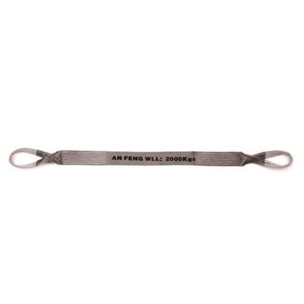 Quality Heavy Lifting 8:1 2000KG Flat Polyester Webbing Sling for sale