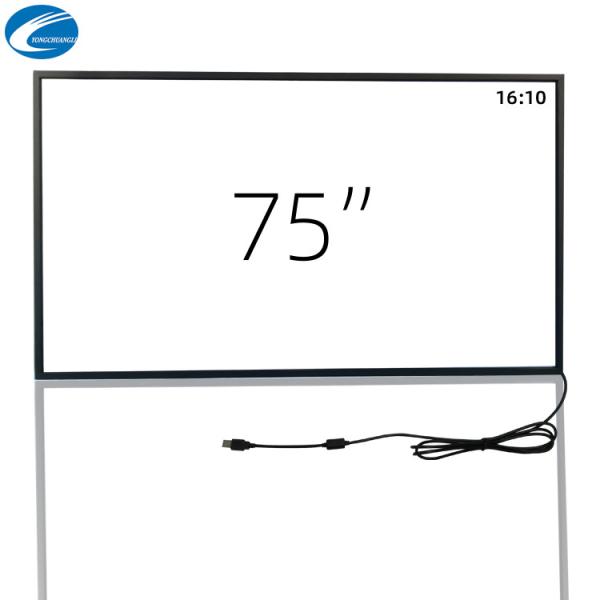 Quality 75 inch IR Touch Screen Overlay Size Customized for Industrial for sale