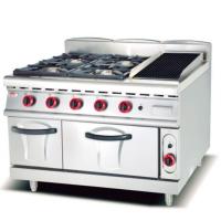 China Natural Gas Commercial Bakery Oven , 4 Burner Lava Rock Grill factory