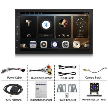 Quality Multi Language Avaiable 7/9/10 inch Android Car Radio DVD Player with GPS WIFI for sale