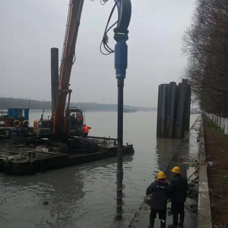 Quality Pile Driver Ultimate Solution: 2-Ton Hammer Power & Direct Excavator Mounting for sale