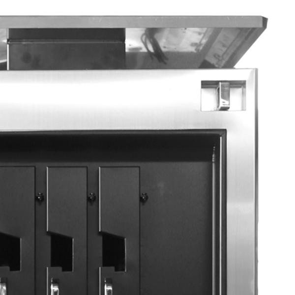 Quality Commercial Catering Equipments Double Layer 6 Grids Fish Grill Machine for for sale