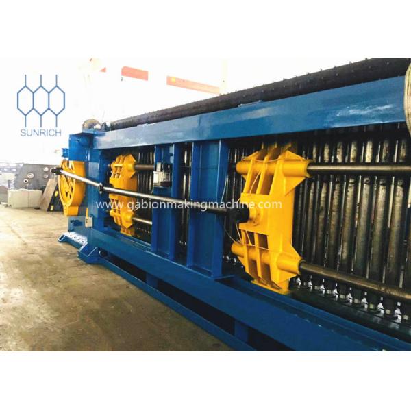 Quality Heavy Duty Double Block Gabion Netting Weaving Machine for sale