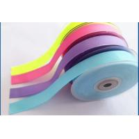 Quality Solid Polyester 22mm Custom Grosgrain Ribbon By The Yard for sale