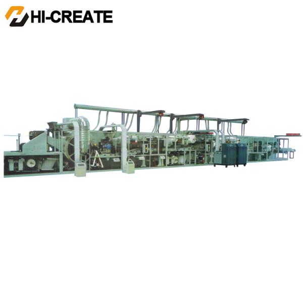 Quality Automatic Pet Pad 150KW Sanitary Napkin Machine for sale