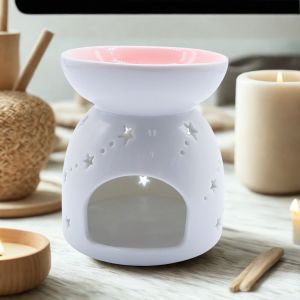 Quality Wholesale Essential Oil Candle Incense Burner Ceramic Scented Wax Melt Burner for sale