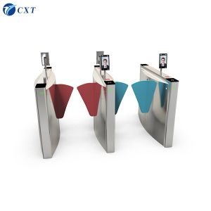 Quality Clubhouse Automatic Office Barrier Gate Flap Barrier Turnstile 140C for sale
