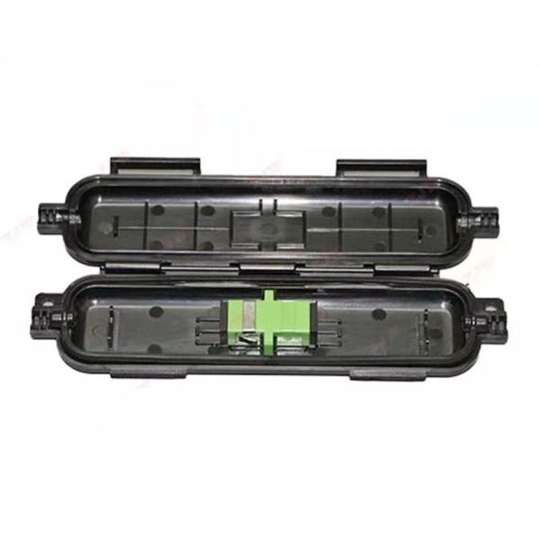 Quality Waterproof FTTH Fiber Optic Drop Cable Terminal Box with Simplex SC Connector Type for sale