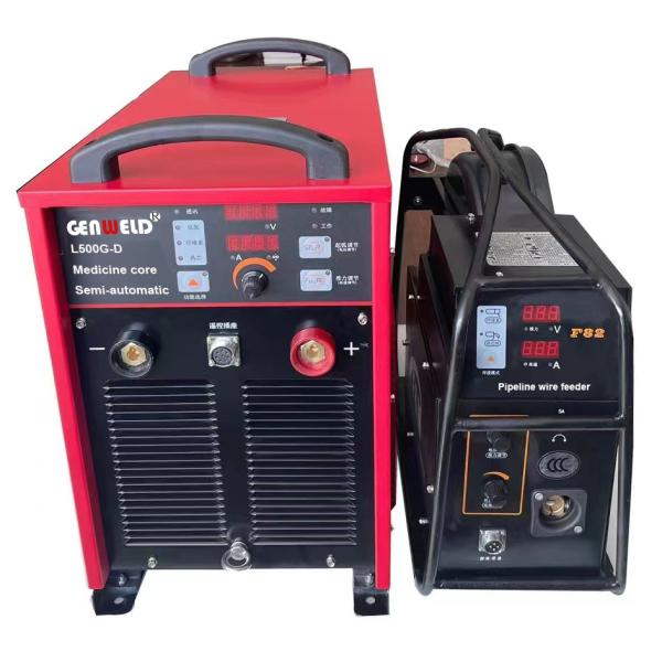 Quality L500GD/H Flux Core Semi-Automatic Welding Machine with 500A Output 60% Duty Cycle and IP23 Enclosure for sale