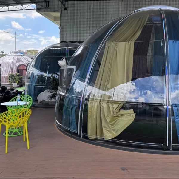 Quality Full House Professional Outdoor Full 360°Transparency Bubble Tent Dome House Bubble Room for sale