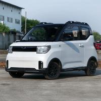 Quality New Energy Mini EV Car 2024 Wuling Hong Guang Macaron 4 Seats Electric Auto for sale