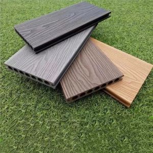 Quality 150mm*25mm Customized WPC Solid Decking for Environmental-Friendly Flooring for sale