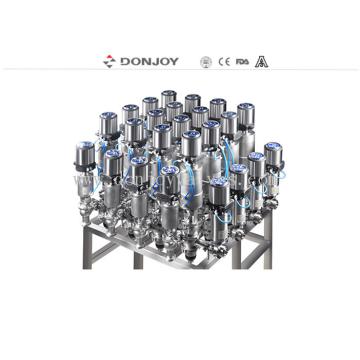 Quality Donjoy Mixing Proof Valve / Double seat valves for sale