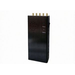 Quality Easy Carrying Portable Signal Jammer 5 Antennas 2 - 20m Shielding Radius for sale