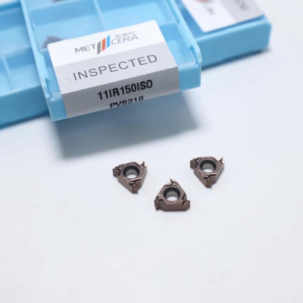 Quality Carbide Insert CNC Threading Inserts, Internal-thread making,11IR100ISO for sale