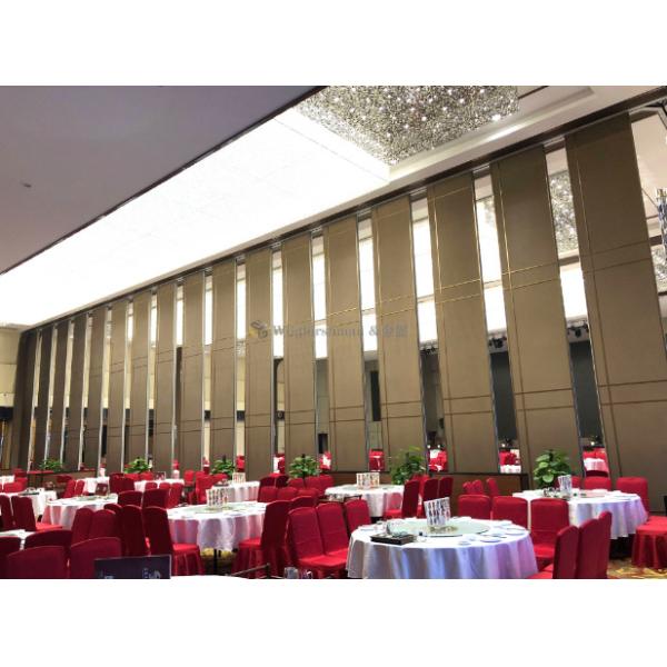 Quality High Strength Sliding Partition Wall With Easy Installation For Hotel for sale