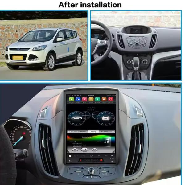 Quality Vertical Screen GPS Navigation Car Android Radio For Ford Kuga 2013-2017 for sale