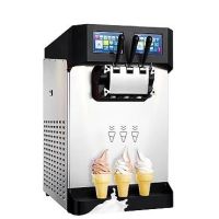 Quality 30-35 Liters Output Wooden Case Soft Serve Ice Cream Machine for Frozen Delights for sale