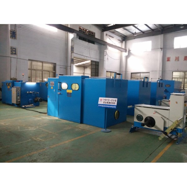 Quality PLC Control Bare Copper Wire Twisting Machine Magnetic Tension Pay Off Equipment for sale