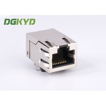 Quality Metal Shielded CAT6 10 Pin Rj45 Connector KRJ -300CNL High Performance for sale