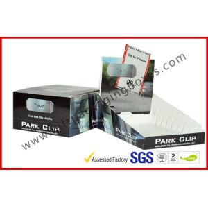 Quality Foldable Rectangle Custom Cardboard Display Box , C2s Paper Packaging Box for sale