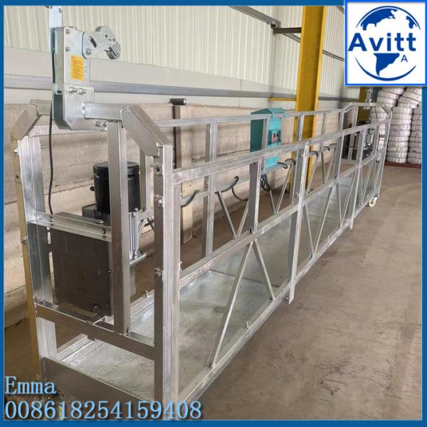Quality ZLP630 Working Platform 630kg Window Cleaning Suspended Gondola for sale