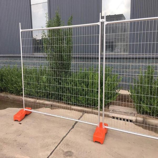 Quality Customized Movable Fence Panels 2.1x2.4m Construction Fencing Panels for sale