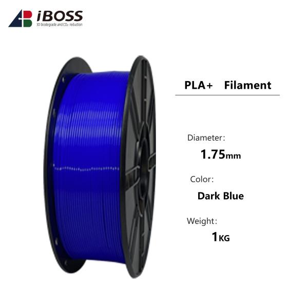 Quality Dark Blue Colored PETG 3D Printer Filament Toughness Enhanced 1.75mm State for sale