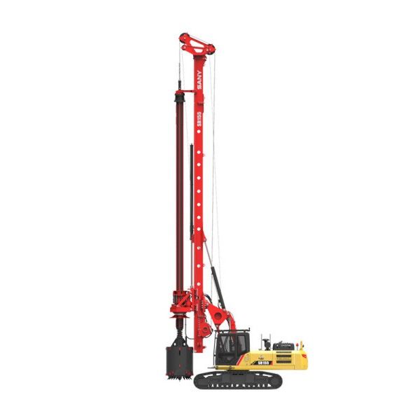 Quality SR155 C10 Construction Piling Machine 44m Hydraulic Rotary Drilling for sale