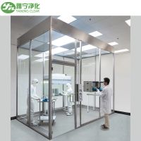 Quality Modular Clean Room Booth ISO 5-ISO 7 with HEPA H13 Filter and Customizable Size for sale