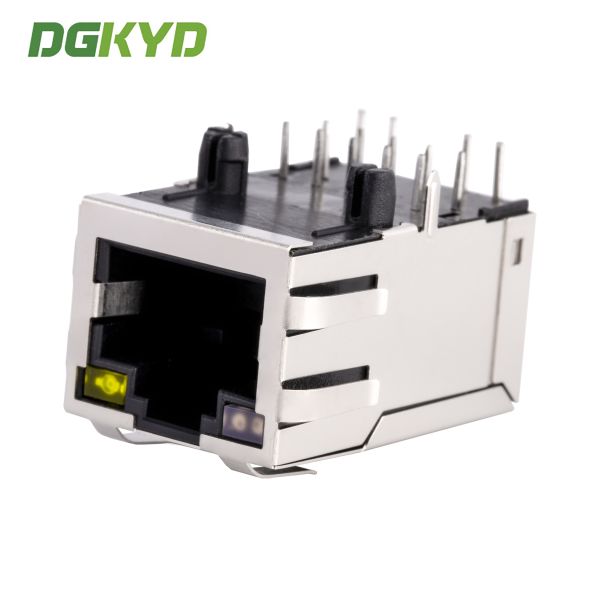 Quality 25.4mm Integrated Ethernet RJ45 Connector 1000Mb Transformer Rj45 Jack Cat6 With for sale