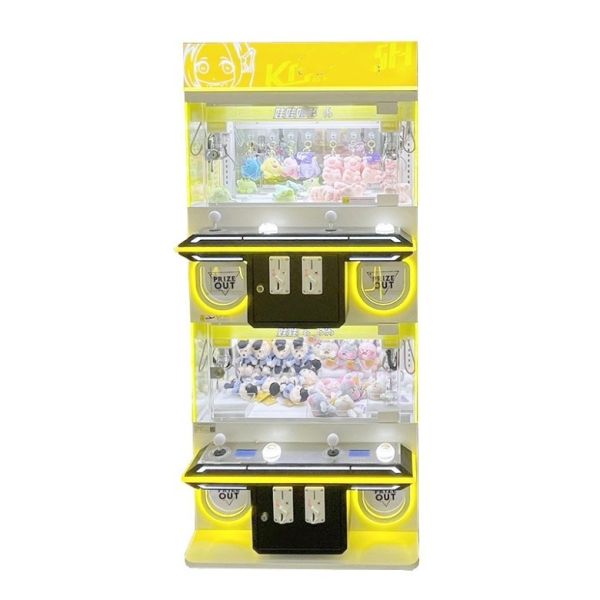 Quality EU/US/UK/AU Plug Coin Operated Arcade Machine Toy Claw Crane Machine with for sale