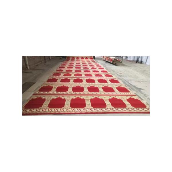 Quality Soft Mosque Wall to Wall Carpet with Medium Pile Height and Extensive Color for sale