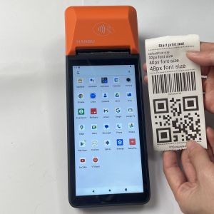 Quality User Friendly Smart POS Terminal Mobile Android POS System 5.99 Inch With NFC for sale