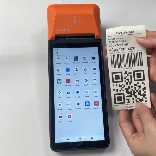 Quality User Friendly Smart POS Terminal Mobile Android POS System 5.99 Inch With NFC Support for sale