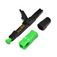 Quality UPC APC SC Fast Singlemode Fiber Optic Connector with Fiber Inside for sale