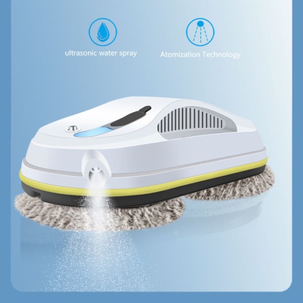 Quality AC110-240V Household Smart Spray Robot Window Washer with Remote Control US Plug for sale