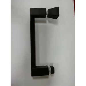 Quality H Shaped Custom Shower Door Handles Shower Glass Door Pull Zinc Alloy ODM OEM for sale