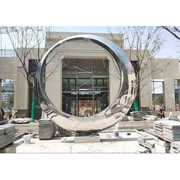 Quality 4.0 Meter High 316L Grade Stainless Steel Sculpture for sale