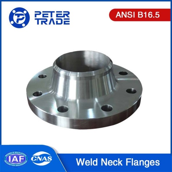 Quality ANSI/ASME B16.5 A105 High Pressure Welding Forged Carbon Steel Weld Neck Flanges Class 600LB RF FF for sale