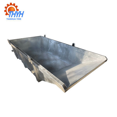 Quality 2M3-12M3 Metal Skip Bin Trash Skip Container Construction Garbage Bin for sale