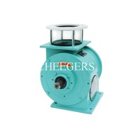 Quality Particles 200 Ton/h Rotary Air Lock Valve Side Entry Anti Blocking for sale
