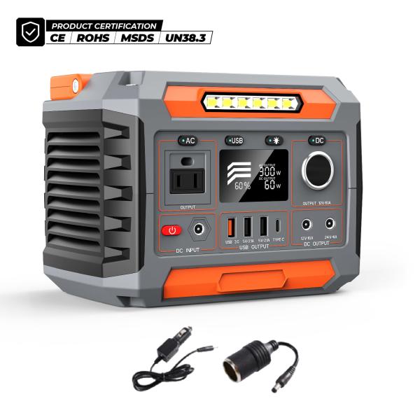 Quality All In One Solar Generator 300W 270Wh Solar Portable Power Station For Camping for sale