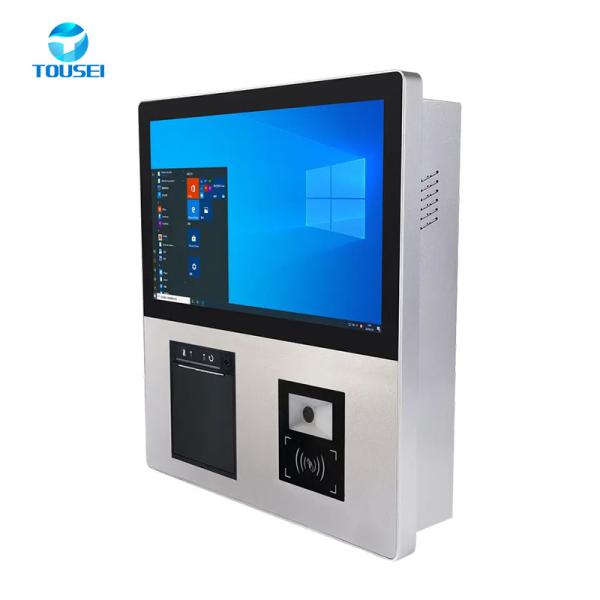 Quality All In One Self Service POS System Interactive Kiosk Desktop Customized for sale