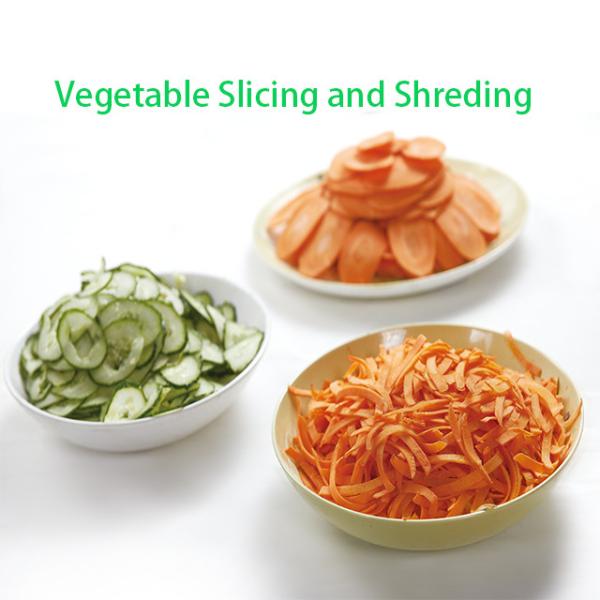Quality Stainless Steel 400kg/h Commercial Vegetable Shredder Automatic Lemon Slicing for sale
