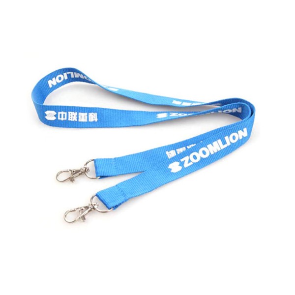 Quality Custom Polyester Screen Printed Lanyards Neck Strap Safety Breakaway for sale