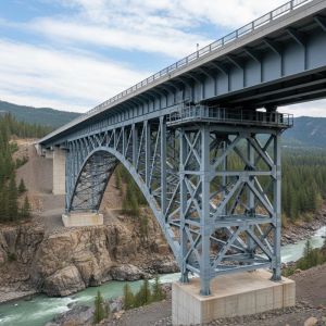 Quality 120 Tons Carry Capacity Steel Bailey Bridge with Grade 8.8 Bolts and Variable for sale