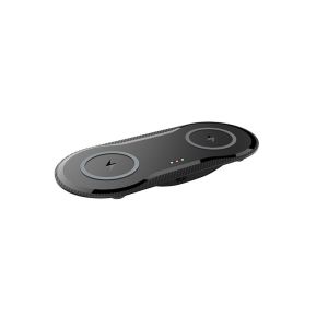 Quality 5W 7.5W 10W OVP OCP Dual Wireless Charging Pad Portable 2 In 1 for sale