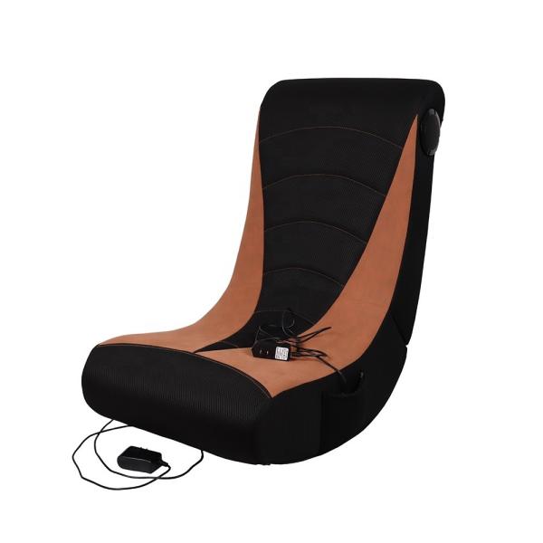 Quality Basement RGB LED PU Leather Computer Office Gamer Gaming Chair With Lights and Speakers for sale