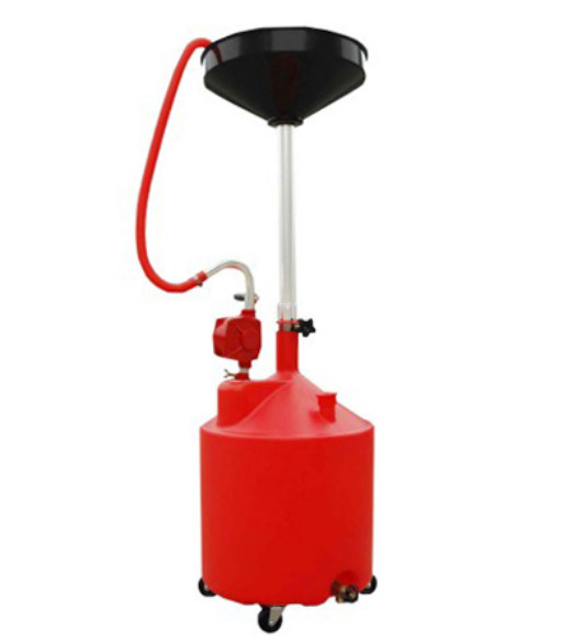 Quality Adjustable Height Upright 18 Gal Portable Waste Oil Drainer for sale